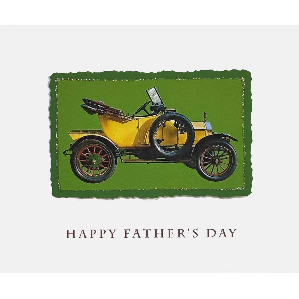 Vintage Car Father's Day Card